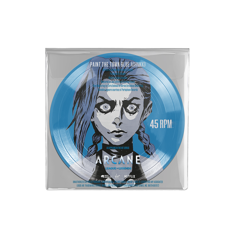 Ashnikko - Paint The Town Blue 7" Vinyl - Arcane Official Store